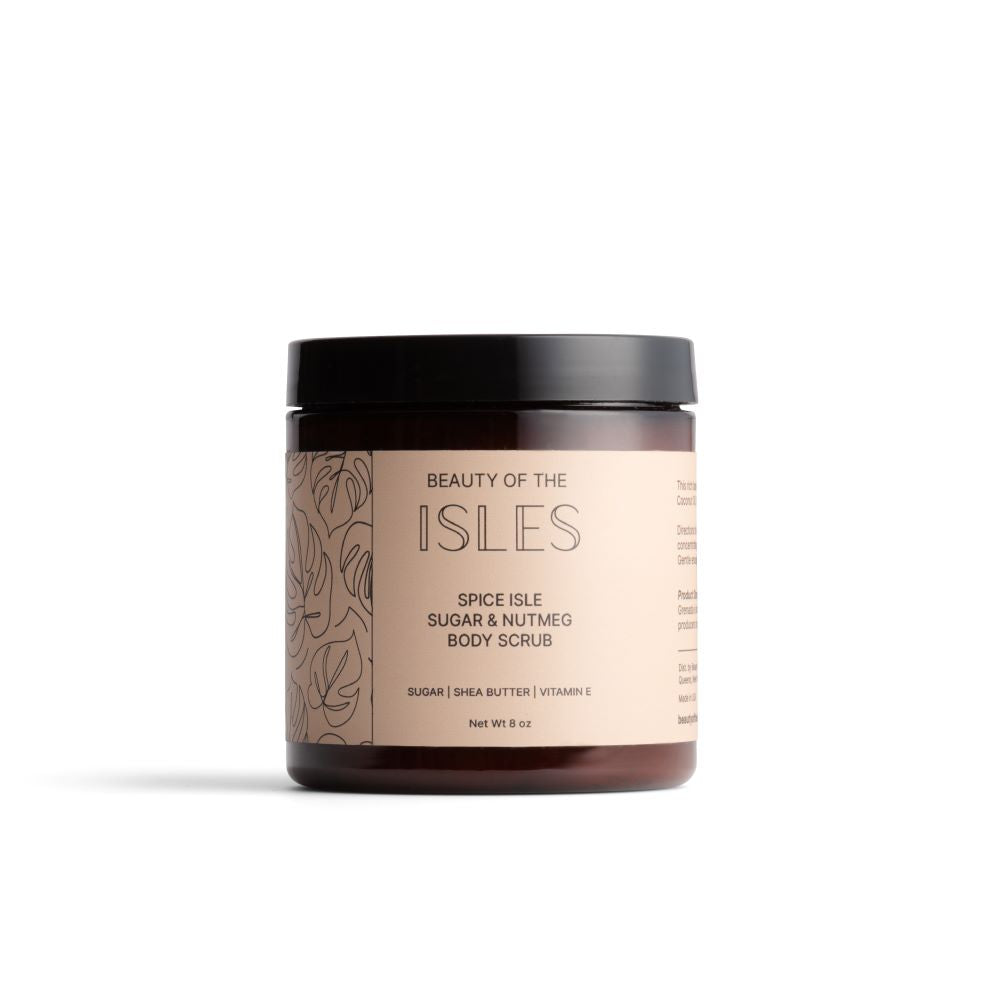 Beauty of the Isles: Spice Isle Sugar & Nutmeg Body Scrub – I AM CARIBBEING